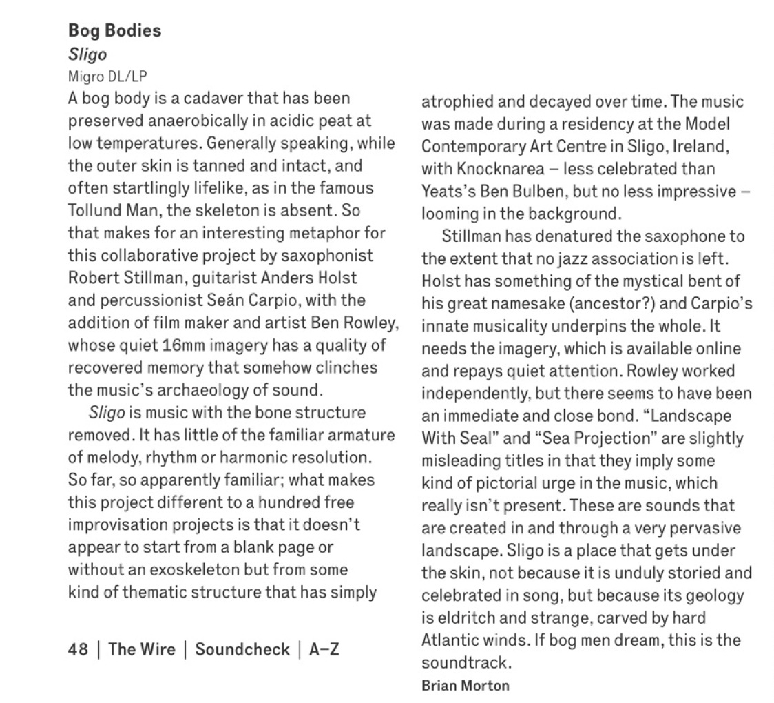 Bog Bodies / New Album October 2020 - Anders Holst