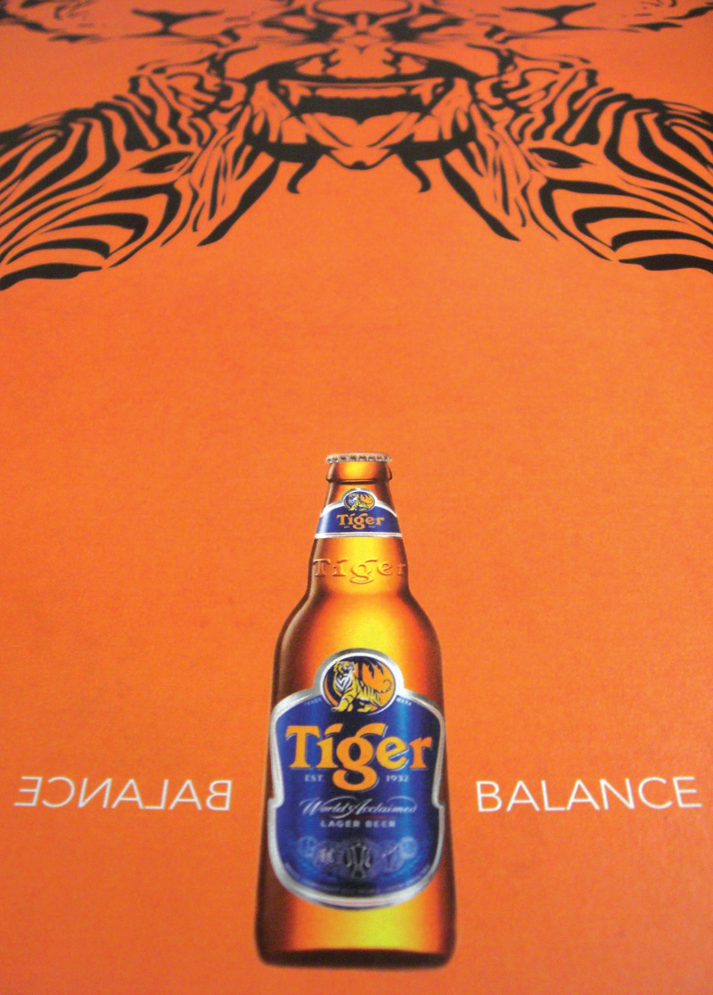 Tiger Beer Poster - whyandes.com