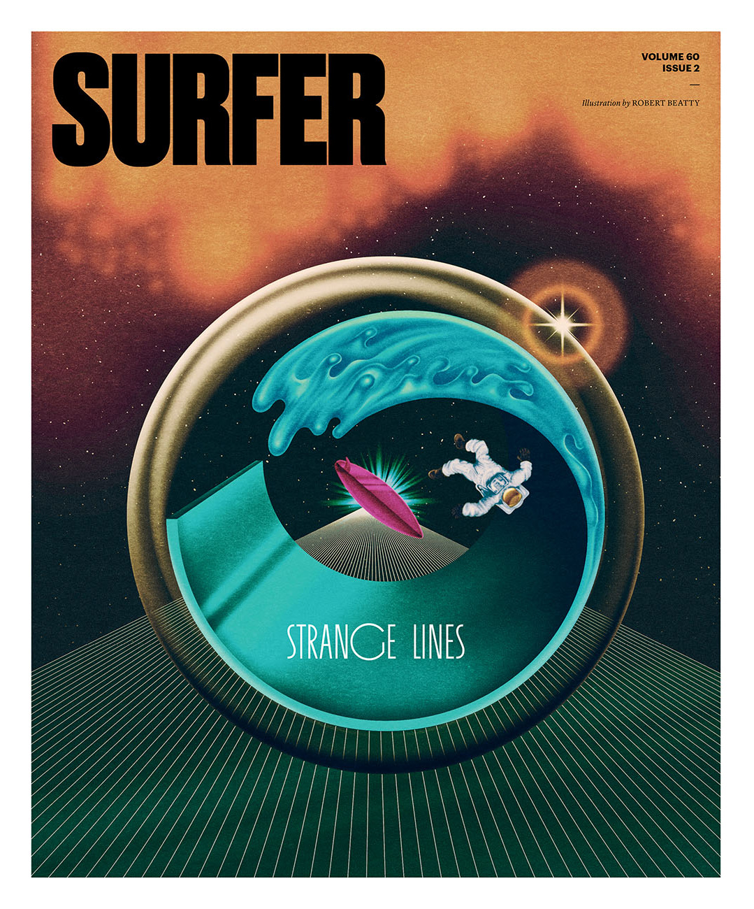 SURFER "Strange Lines" - Robert Beatty