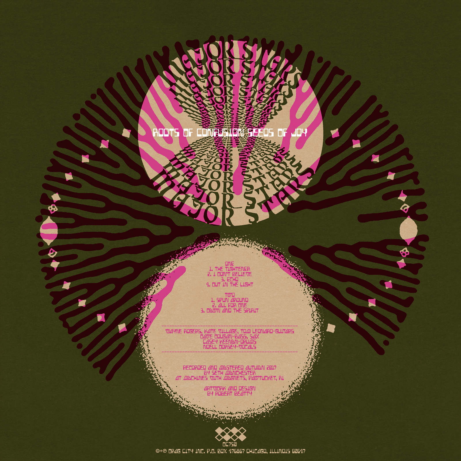 Major Stars "Roots of Confusion Seeds of Joy" - Robert Beatty