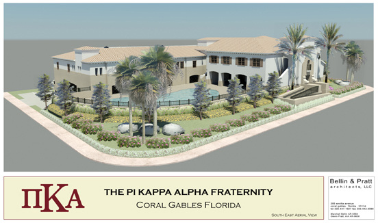 Pi Kappa Alpha Fraternity - Bellin & Pratt Architects, LLC.