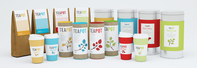 Packaging Teapot - Nadia Arioui // Graphic Design