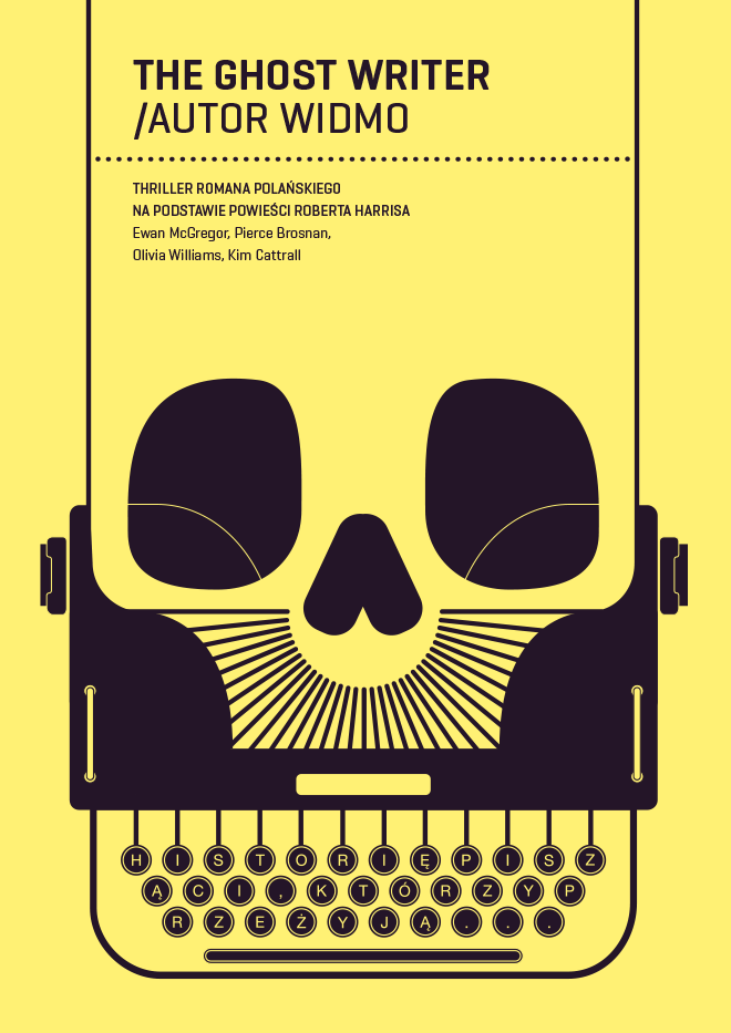 Ghost Writer poster 2011 - tereszkiewicz portfolio