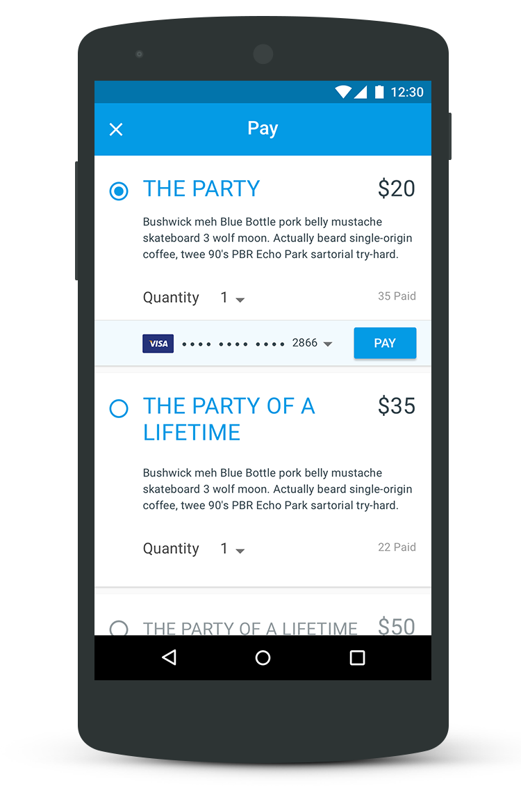 Paybox Android Application - Yarden Gilboa / ירדן גלבוע