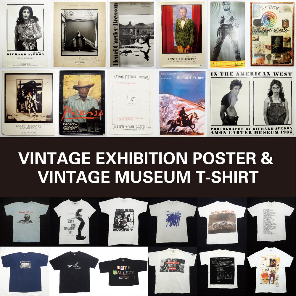 VINTAGE EXHIBITION POSTER & VINTAGE MUSEUM TSHIRT - The Beach Gallery