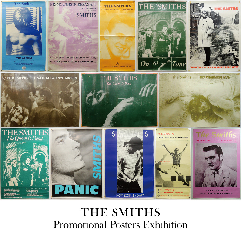 THE SMITHS Promotional Posters Exhibition - The Beach Gallery