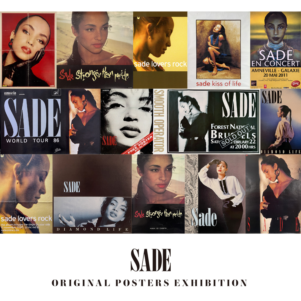 SADE ORIGINAL POSTERS EXHIBITION - The Beach Gallery