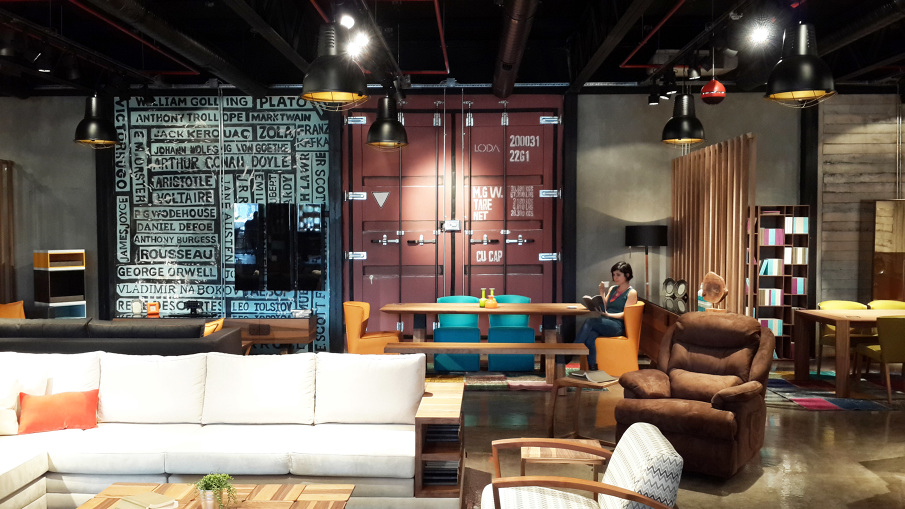 Concept and murals design for "Loda" - Gamze Yalcin