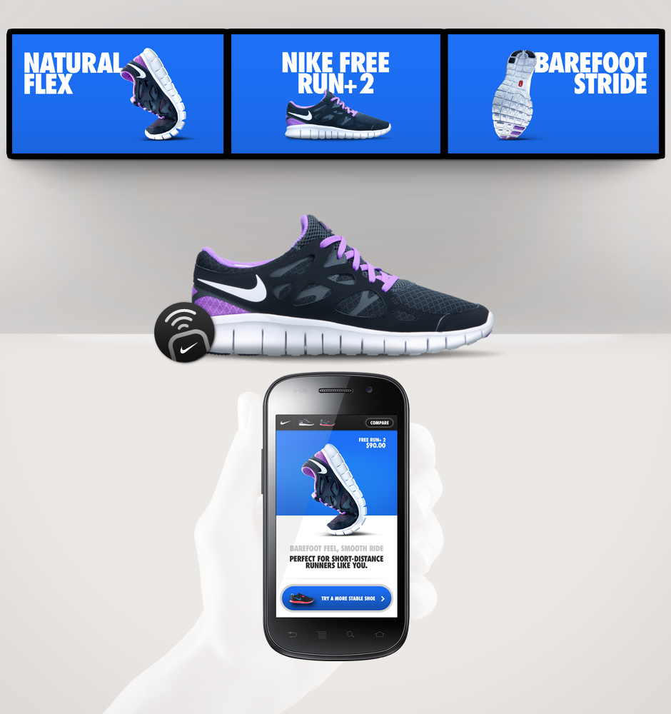 Nike Store NFC Experience - Les Griffith