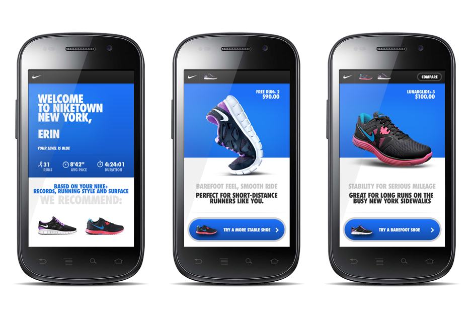 Nike Store NFC Experience - Les Griffith