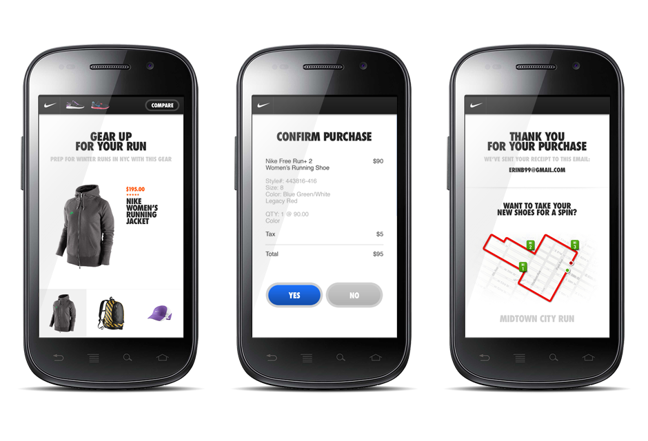 Nike Store NFC Experience - Les Griffith