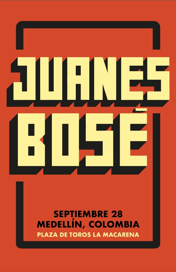 Juanes, Bose // Flyer Design - Patricia Garate