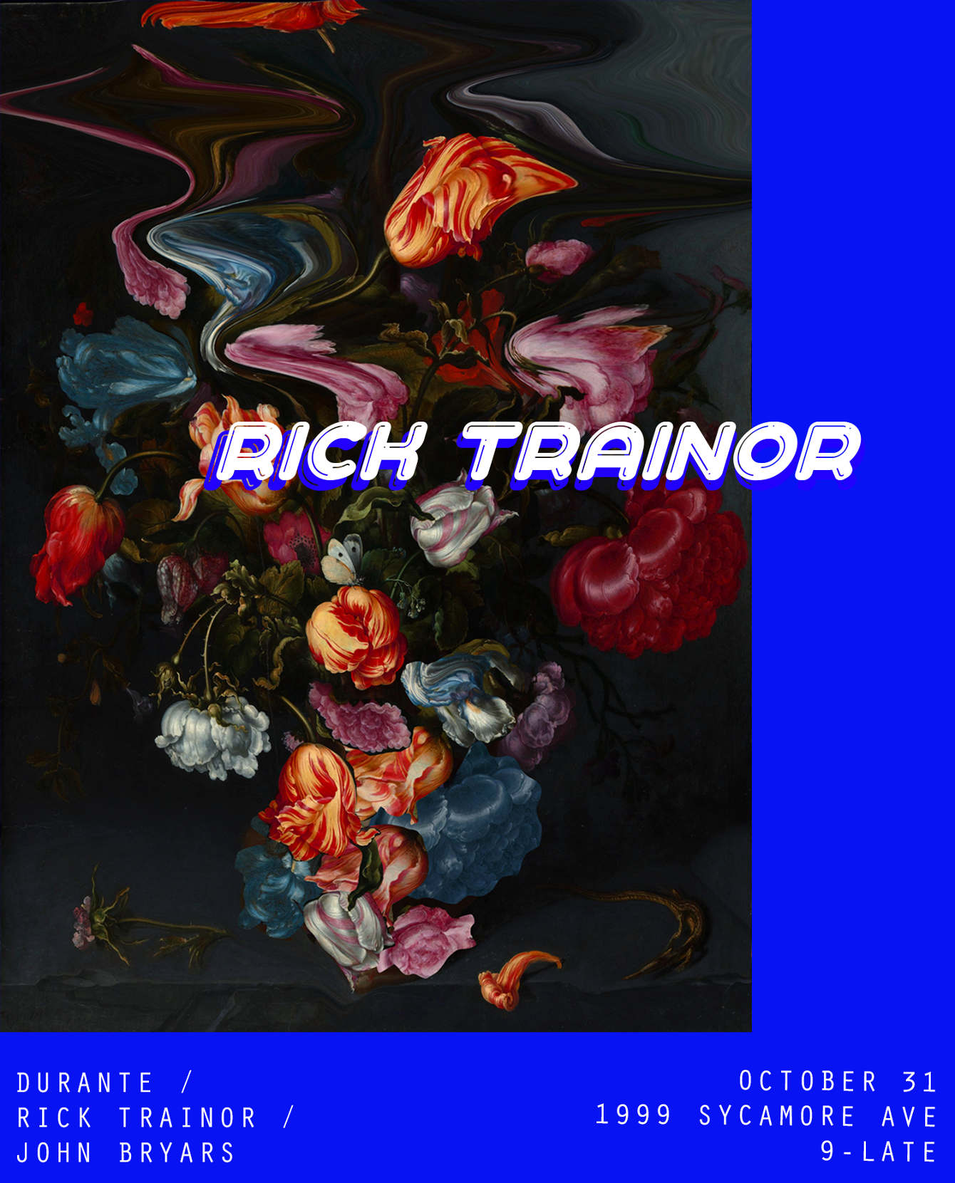 Rick Trainor // Flyer Design - Patricia Garate