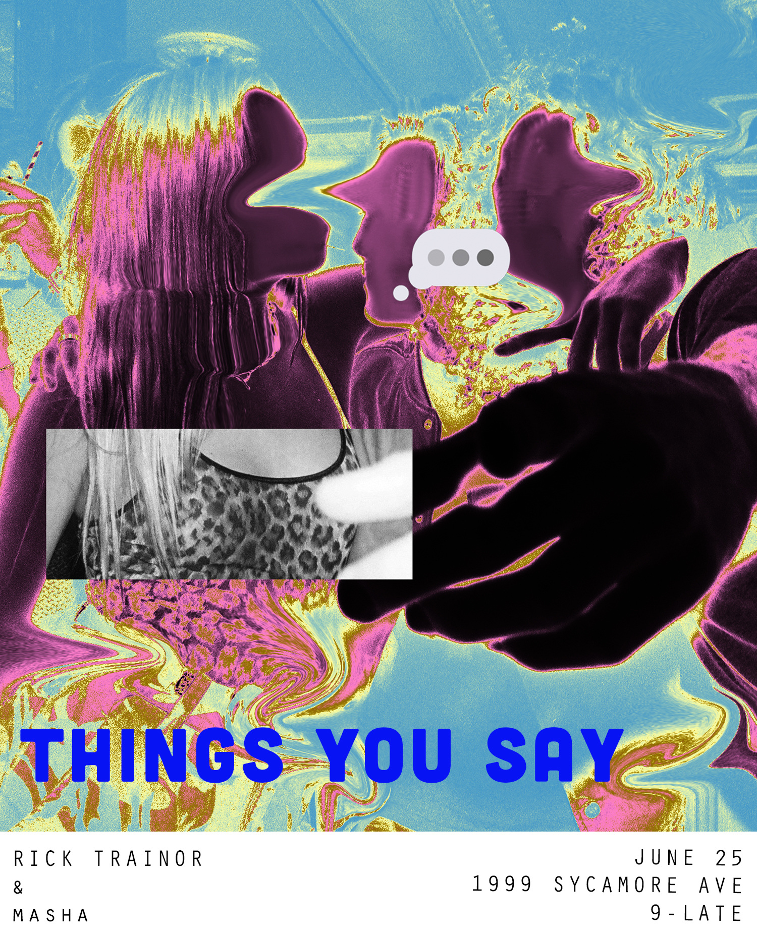 Rick Trainor // Flyer Design - Patricia Garate