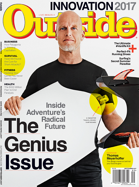 Outside Magazine: The Genius Issue - Amy Silberman