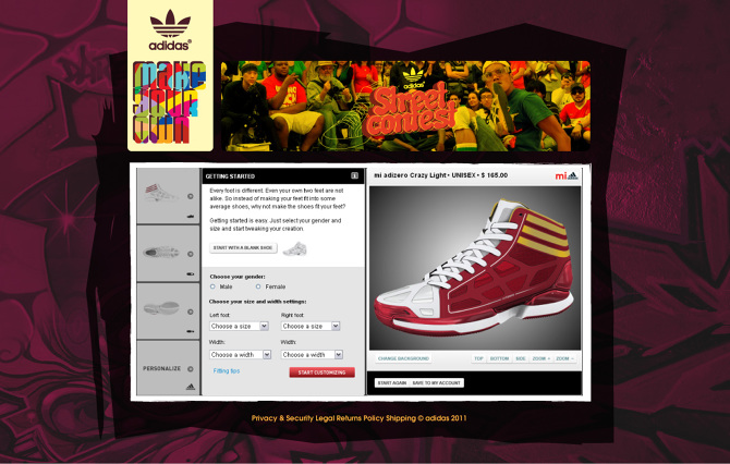 Adidas Make Your Own - Bruno Cee - Portfolio