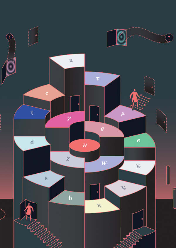 The Standard Model of Elementary Particles - Ana Kova | Illustration ...