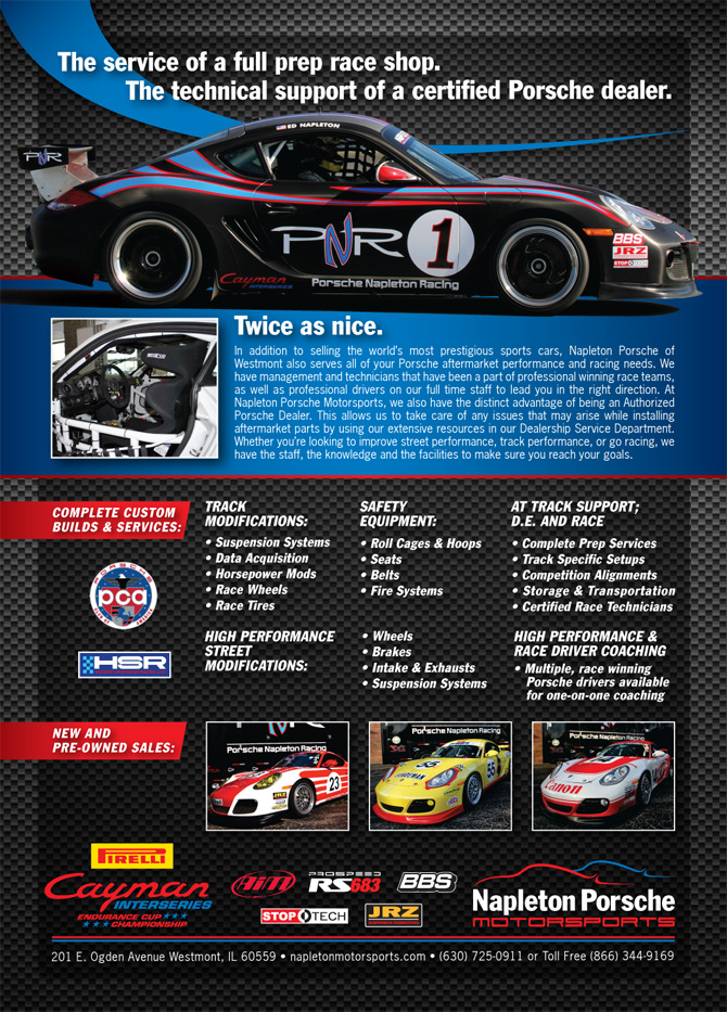 Porsche Motorsports Ads - Matt Borowski