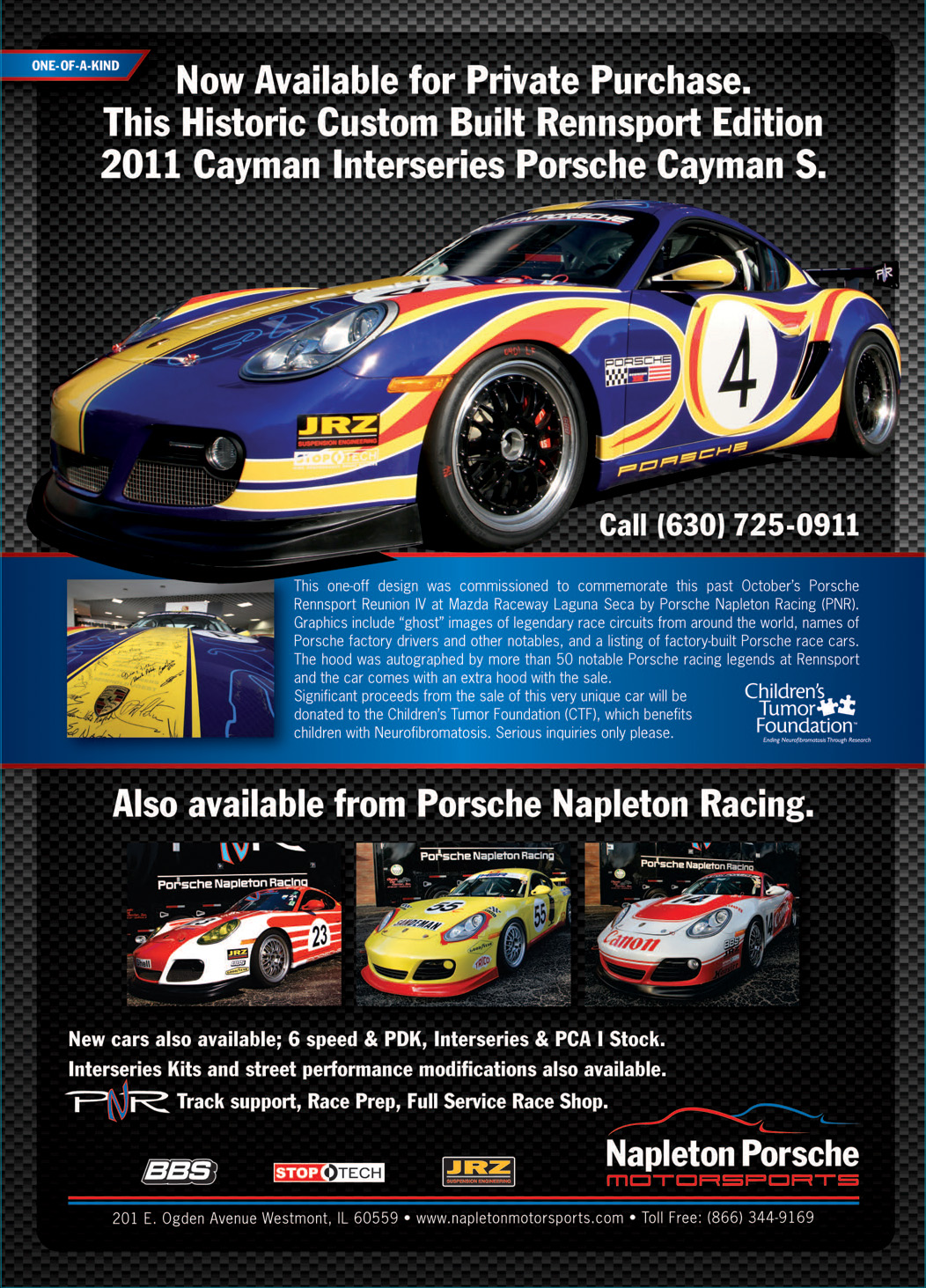 Porsche Motorsports Ads - Matt Borowski