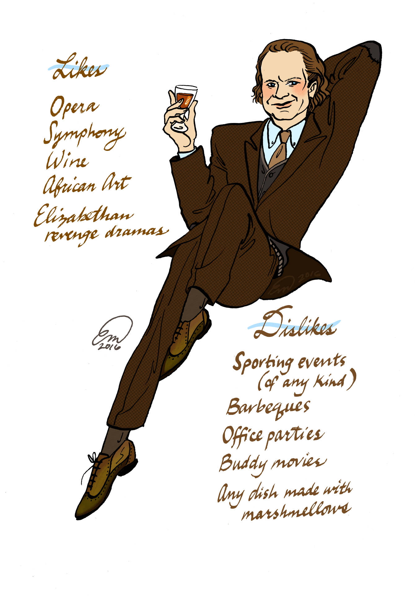 Frasier - Emma Munger Illustration