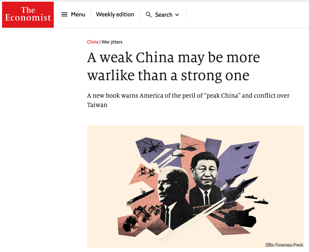 A weak China may be more warlike than a strong one - elliefp