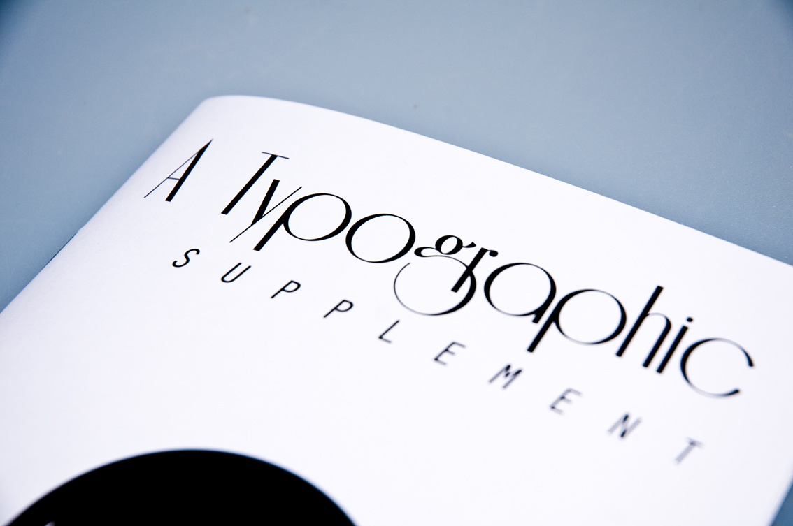 Pentagram - A Typographic Circle Magazine Supplement - MHDesign