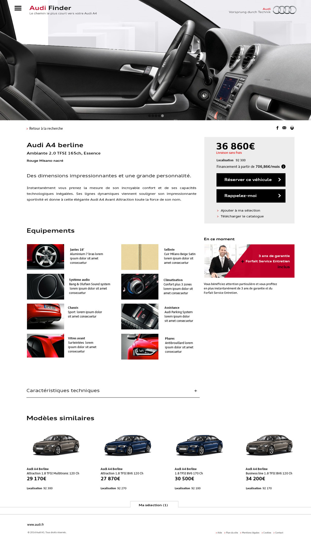 Audi Finder - Veronique Dussol