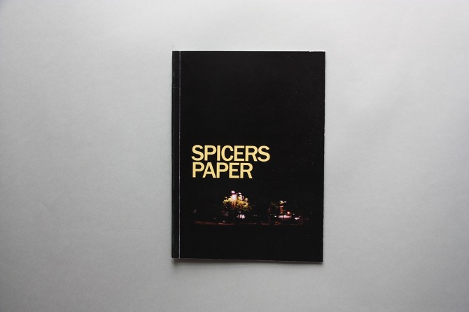Spicers Paper Samples Booklet - Nick Poon