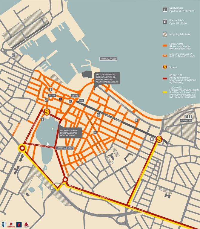 Menningarnótt - Culture Night - Borgarmynd