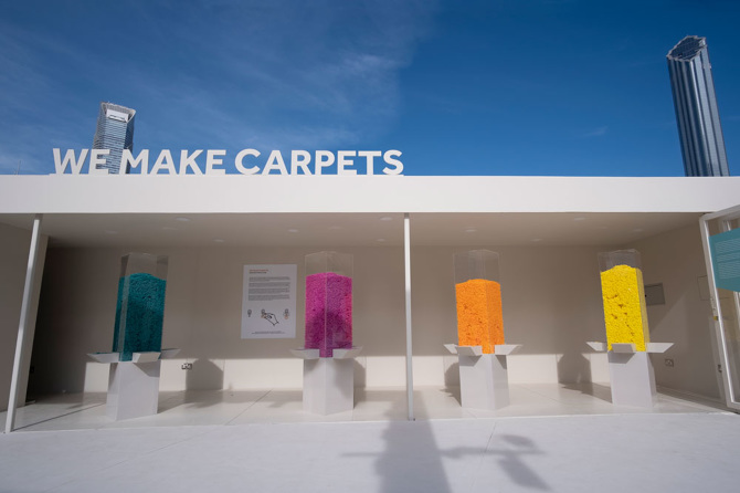 Woven Pavilion - WE MAKE CARPETS