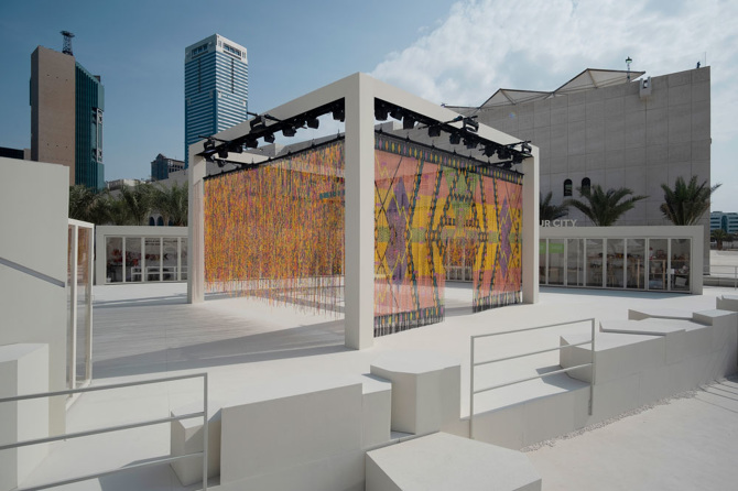 Woven Pavilion - WE MAKE CARPETS