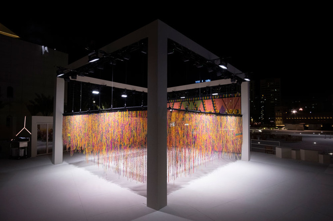 Woven Pavilion - WE MAKE CARPETS