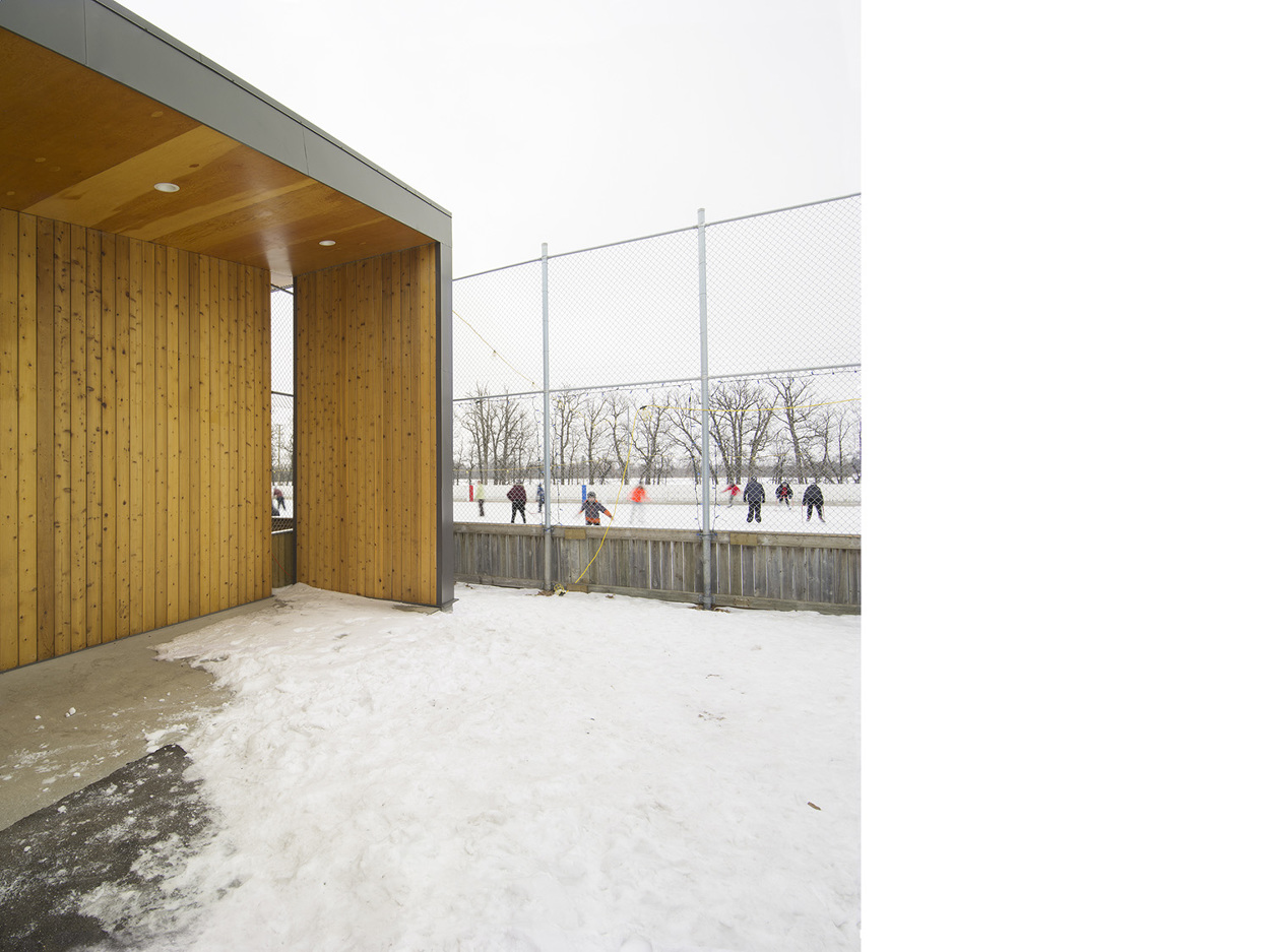 Camp Manitou Outdoor Hockey Facility - 1x1 architecture