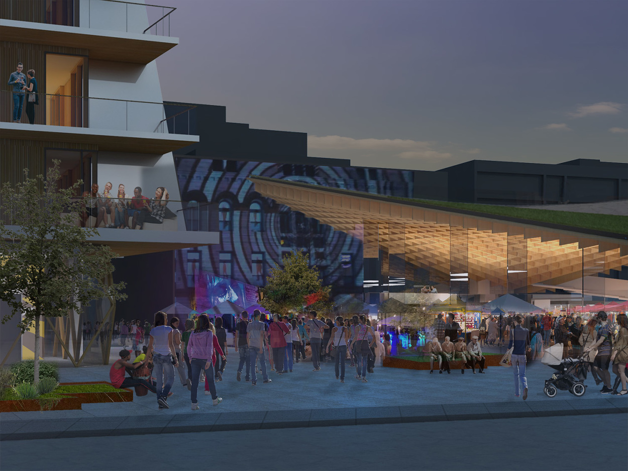Marketlands Competition - 1x1 architecture