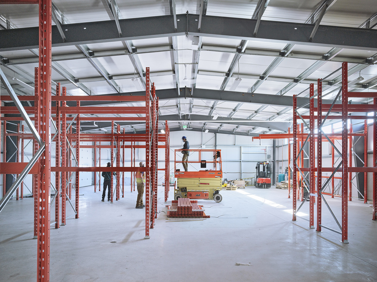 Red River Co-op Warehouse & Office - 1x1 architecture