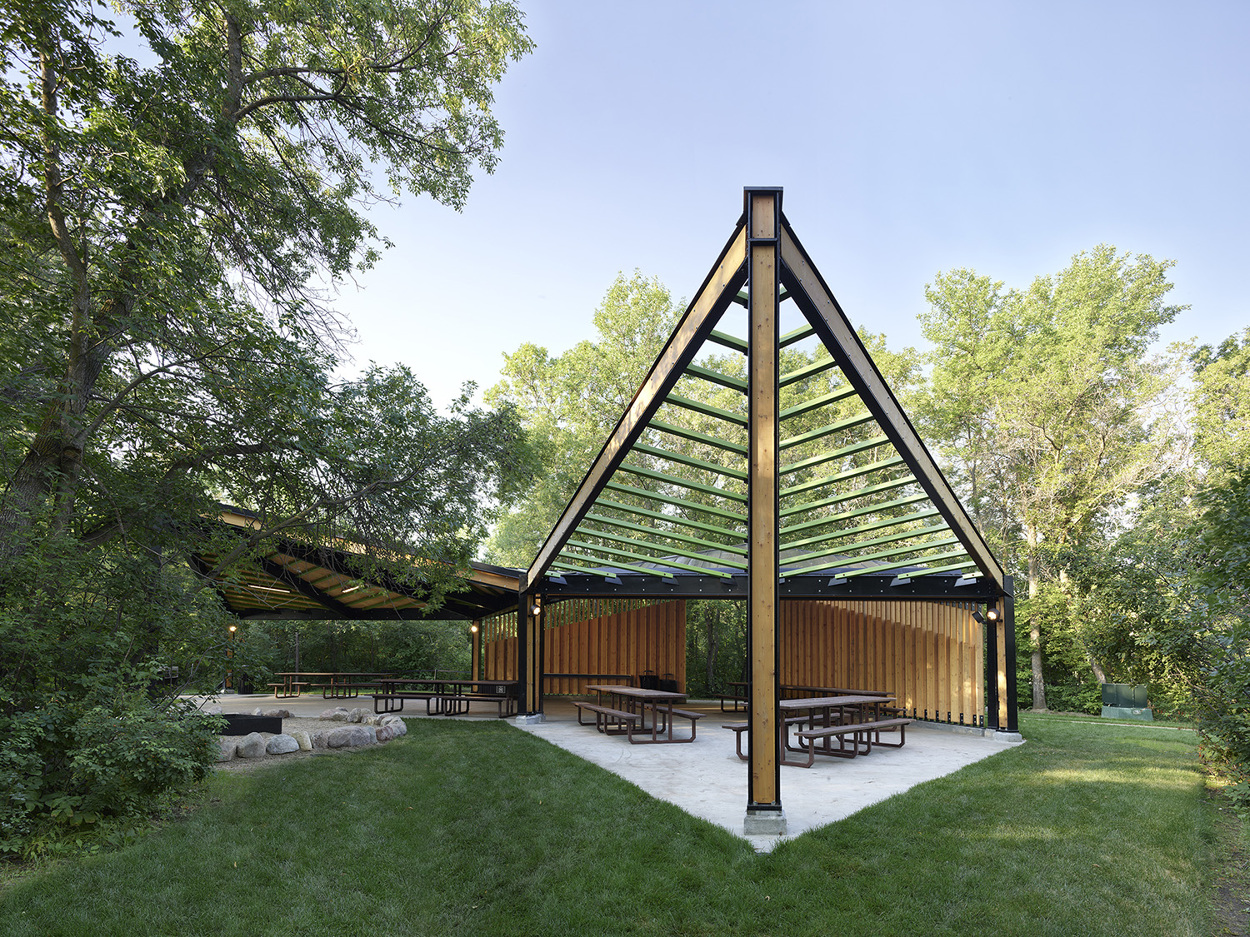 Sask Parks Day-Use Pavilion - 1x1 architecture