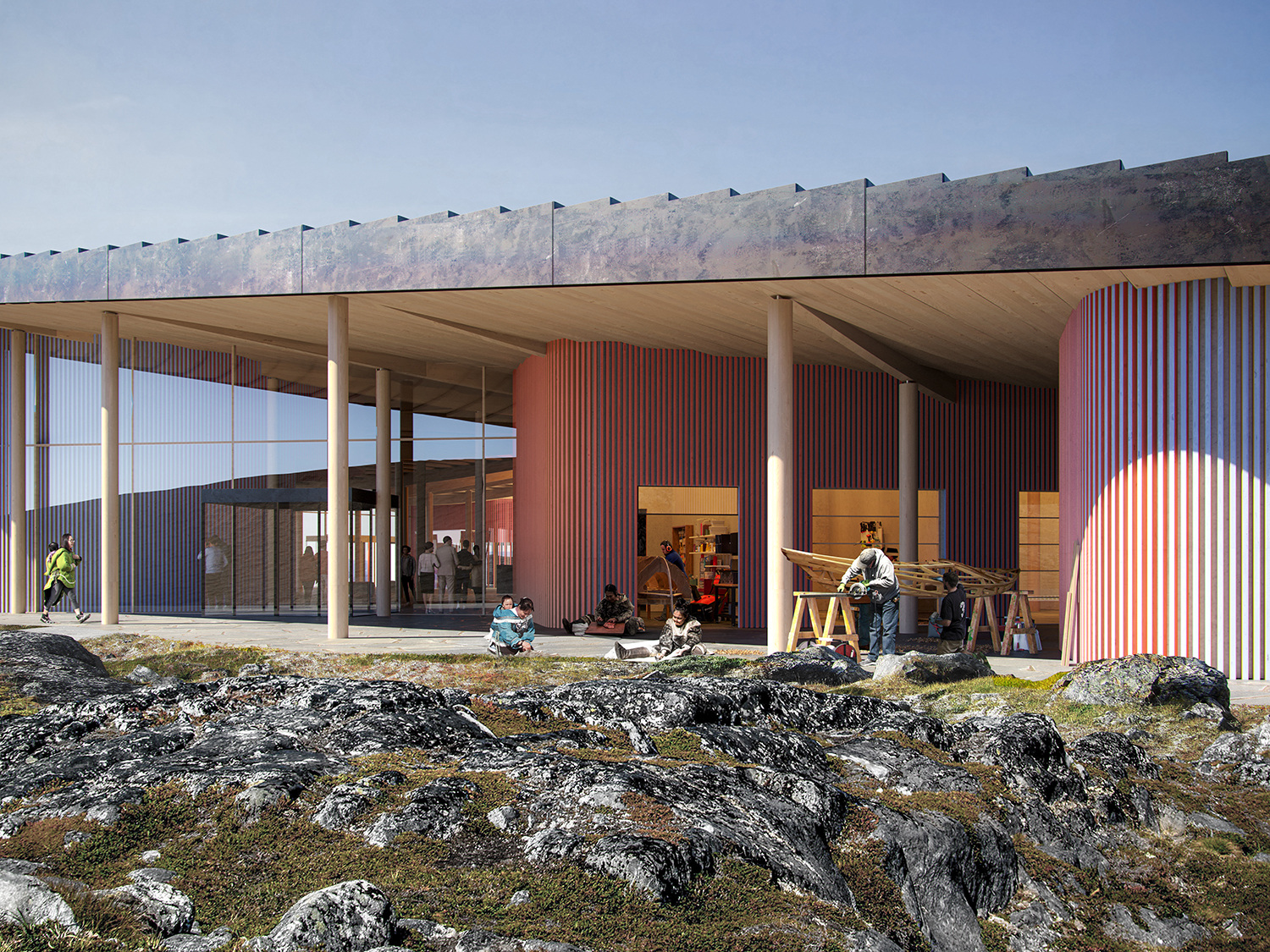 Nunavut Inuit Heritage Centre - 1x1 architecture