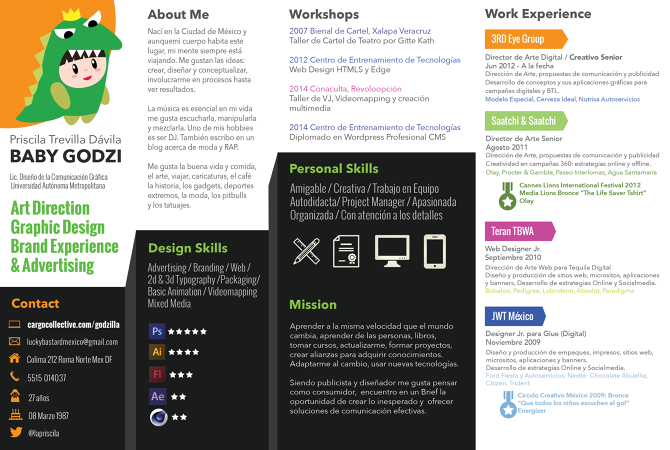 Priscila CV - Godzilla