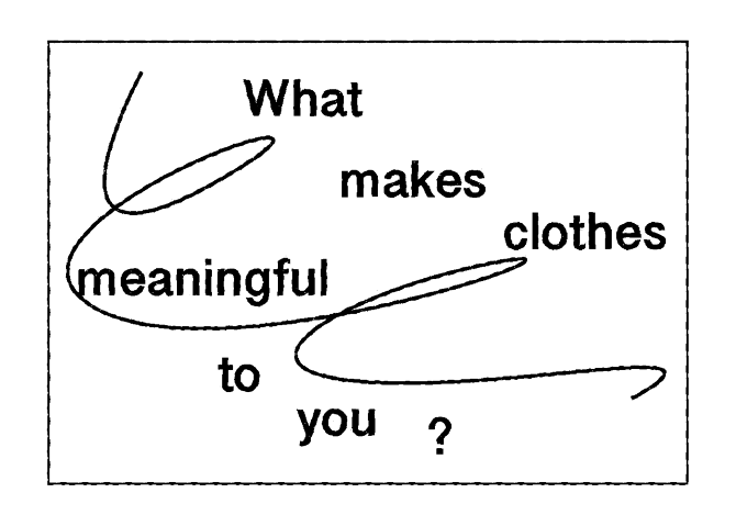 2024 / What makes clothes meaningful to you? - Kasia Gorniak