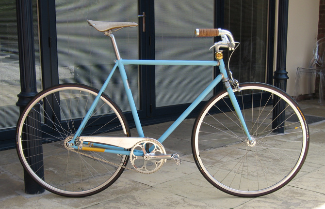 Vickers city bike for Richard James Tailors. - cromaworks.com