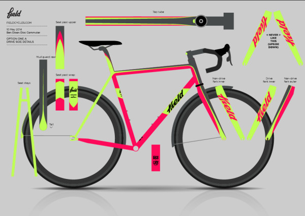 Ben's Field Cycles commuter. - cromaworks.com