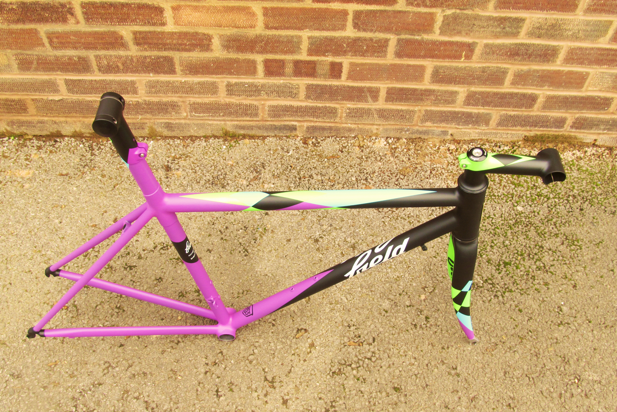 Field Cycles frame with intergrated seat post. - cromaworks.com