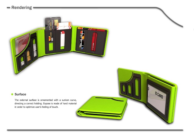 Expose-- Wallet for blind person - Cong Li/ Christy's portfolio