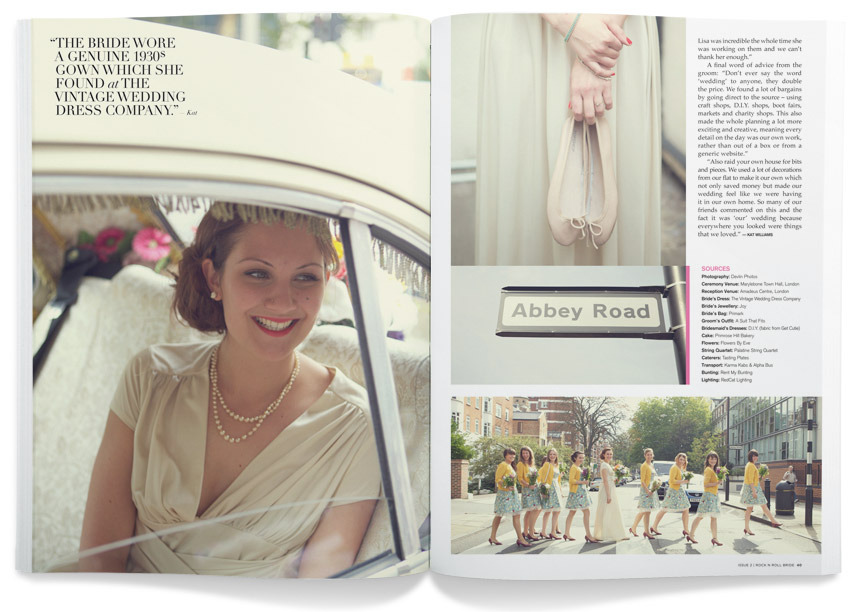 Rock N Roll Bride Magazine - Nubby Twiglet