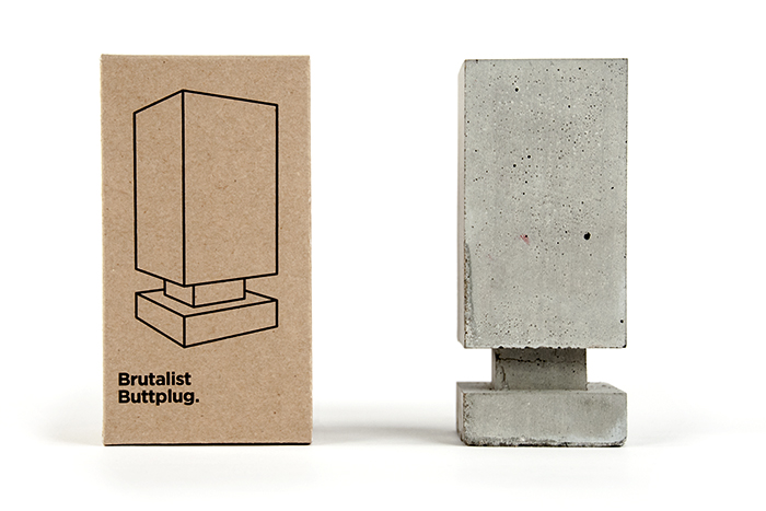 Brutalist Buttplug - DANIEL KENT