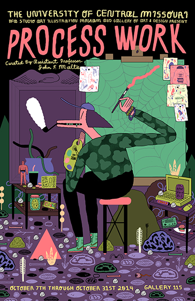 Process Work Poster - John F. Malta