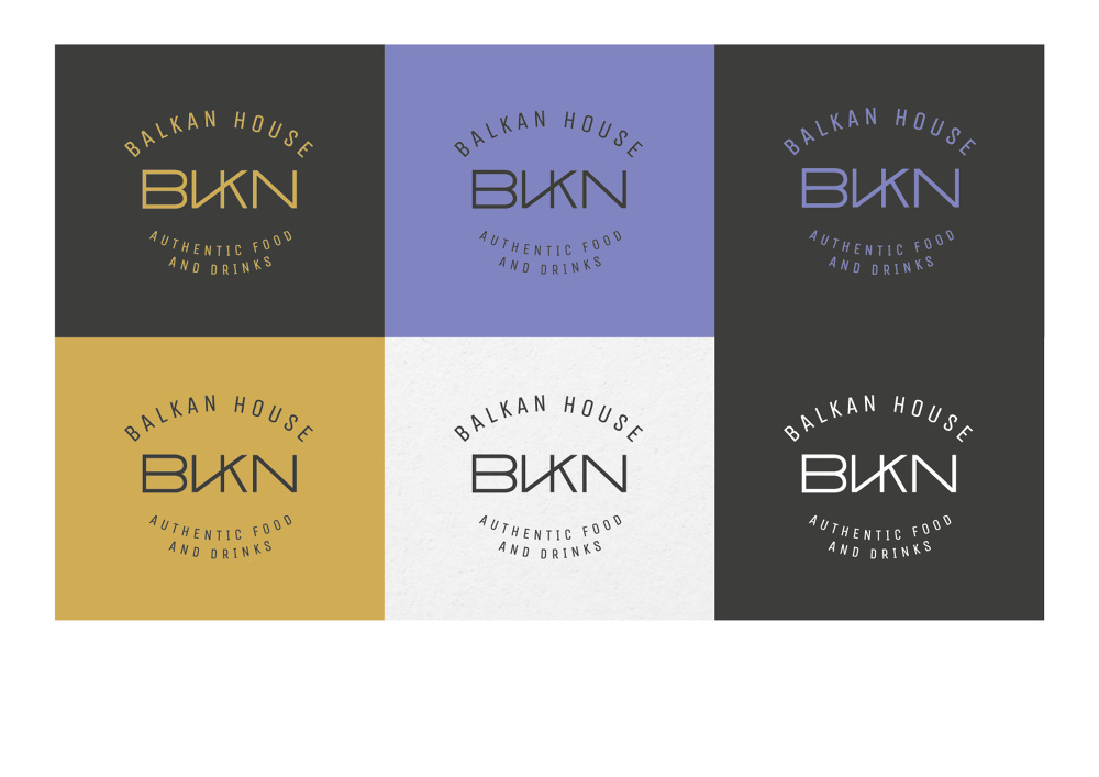Balkan House – Logo & Corporate Design - www.sarah-bargfrede.com
