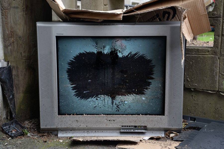 broken television - DATABASE