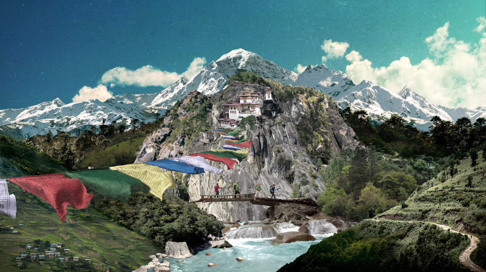 Crossing Bhutan Film Poster - CELESTE BYERS