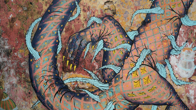 Pineapple Lizard Throat Chakralization - CELESTE BYERS